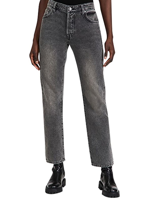 Le Crop Mini Boot Raw Edge Jeans 