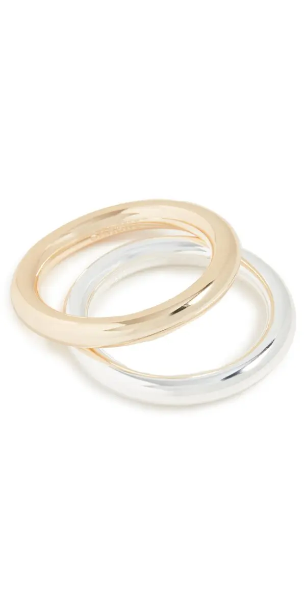 Shashi Remix Ring Set - Gold/silver