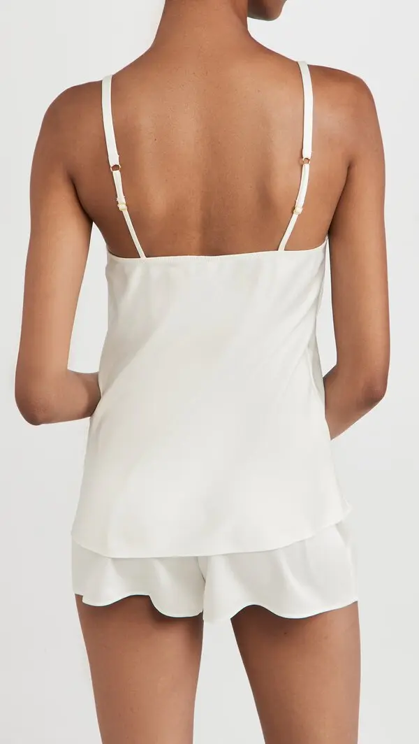 Flora Nikrooz Kylie Charmeuse Cami Set With Lace