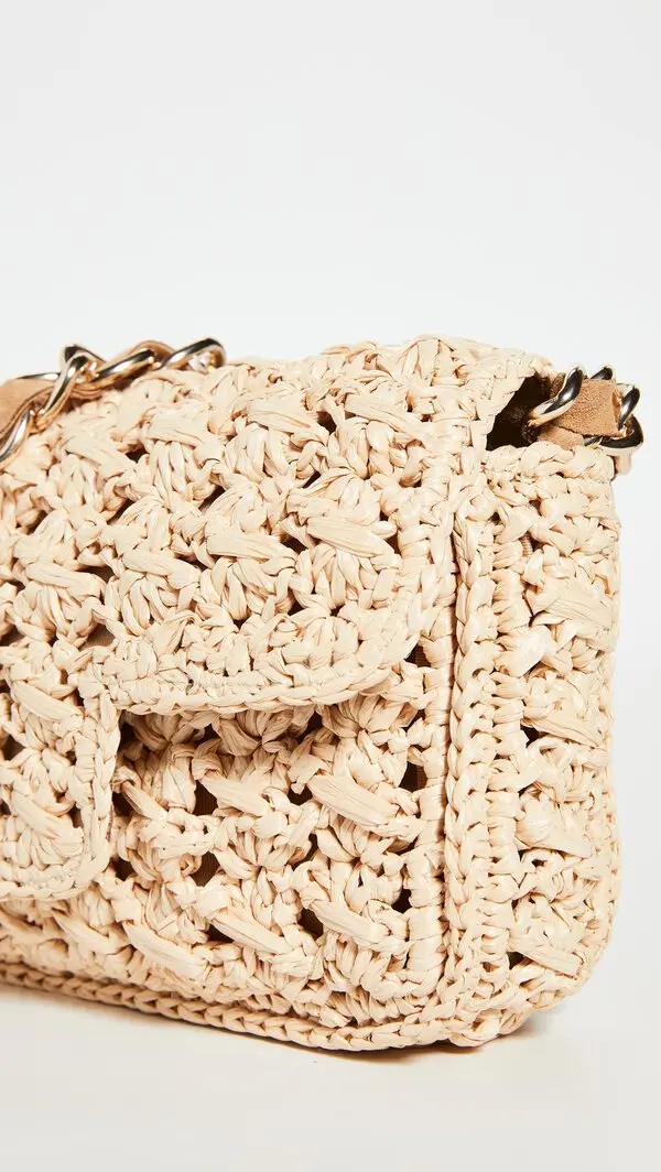 CATERINA BERTINI Woven Shoulder Bag