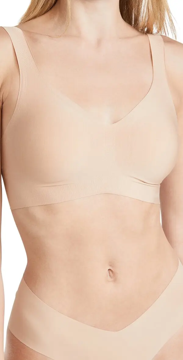 Commando Butter Soft Support Bralette - Beige