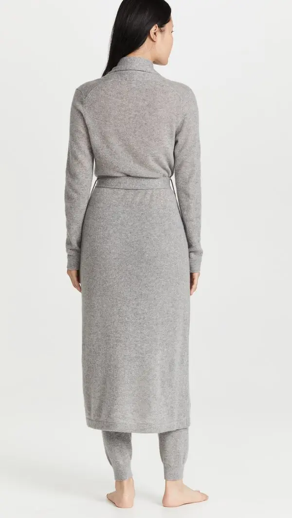 WHITE & WARREN Cashmere Long Robe