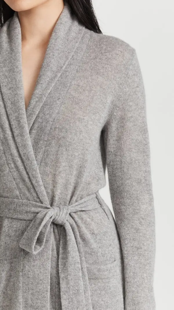 WHITE & WARREN Cashmere Long Robe