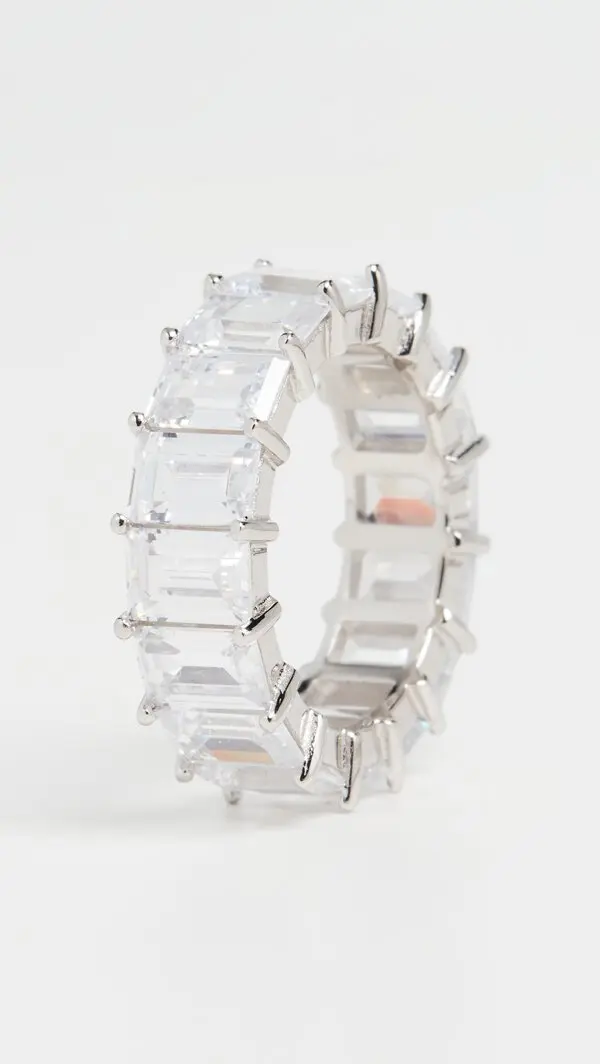 ADINA EDEN Baguette Eternity Band