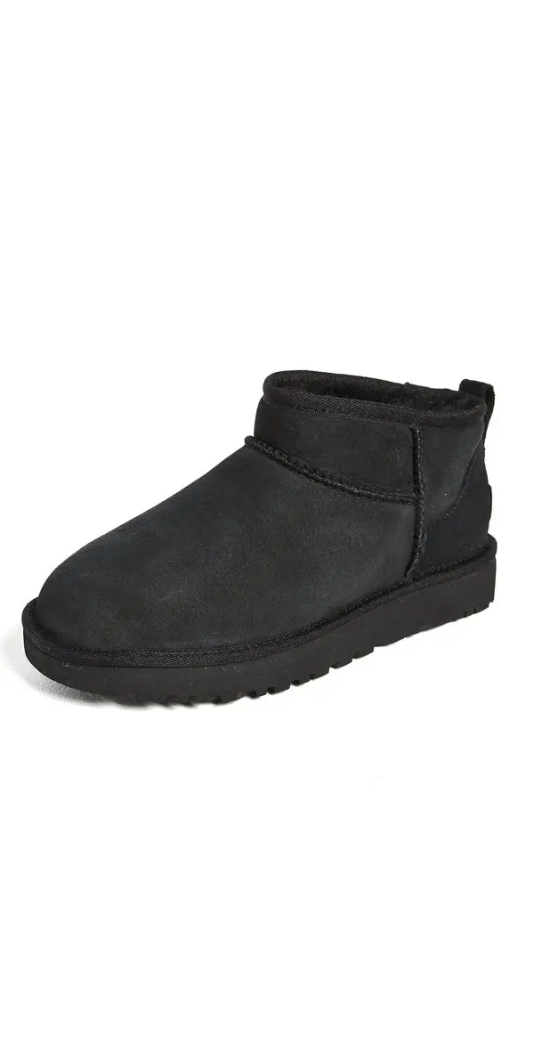 UGG Classic Ultra Mini Boots - Black
