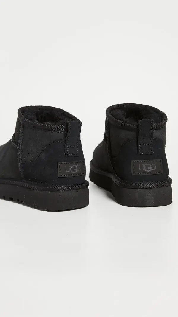 UGG Classic Ultra Mini Boots - Black