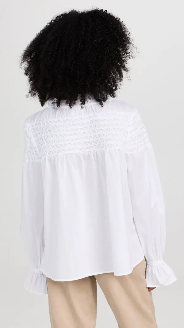 Merlette Majorelle Top - White