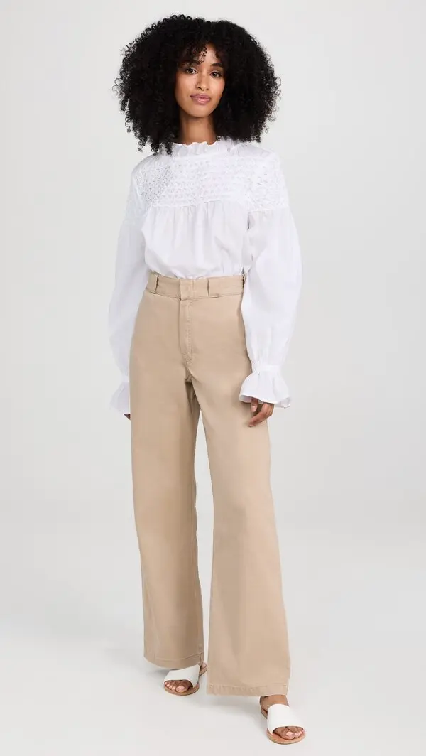 Merlette Majorelle Top - White