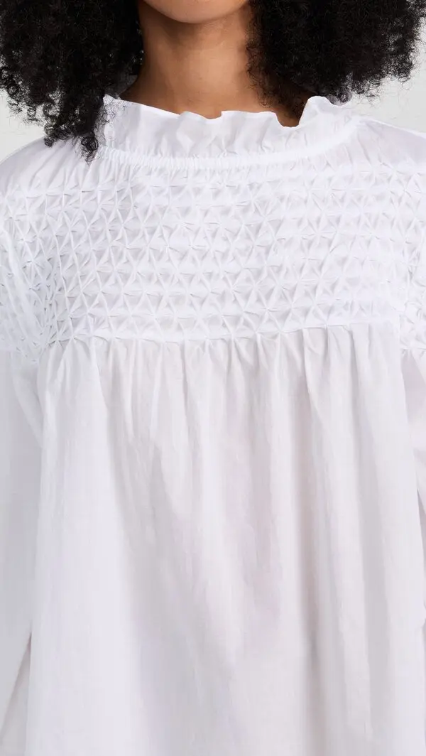 Merlette Majorelle Top - White