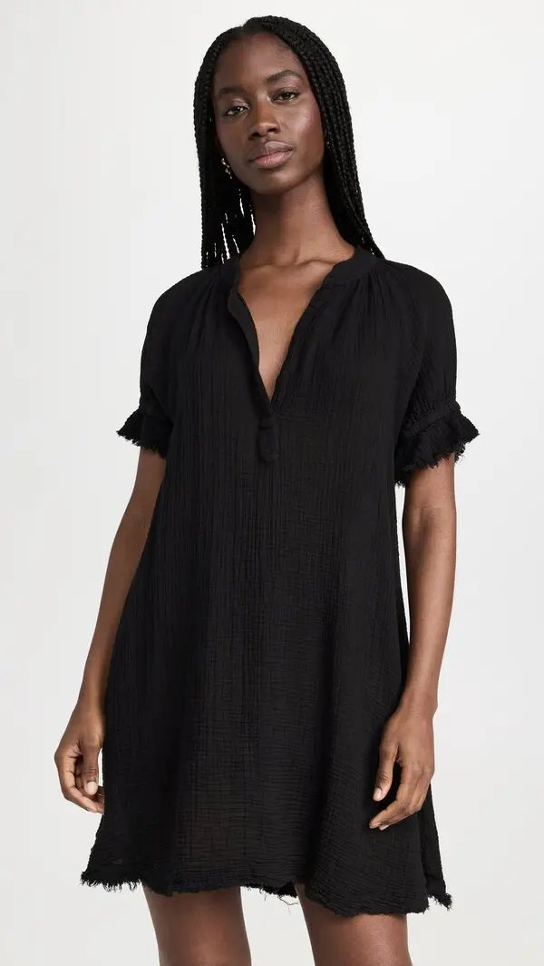 9seed Antibes Dress - Black