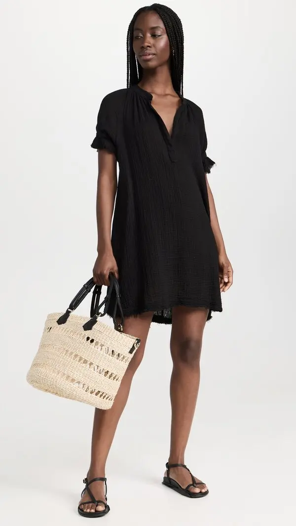 9seed Antibes Dress - Black