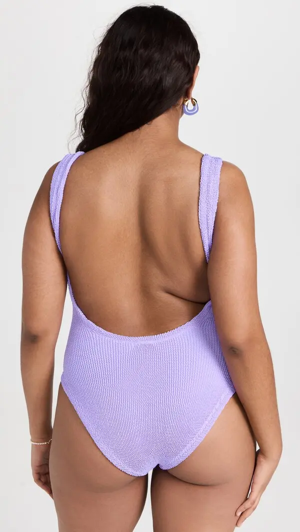 Hunza G Classic Square One Piece - Lilac