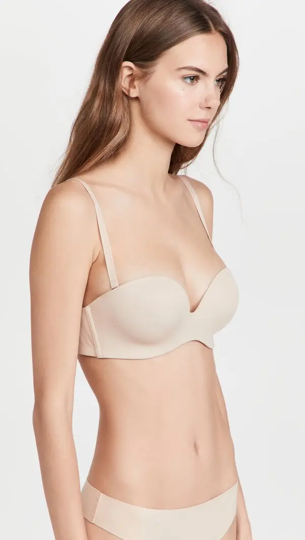 Simone Perele Essentiel Strapless Bra - Peau Rose