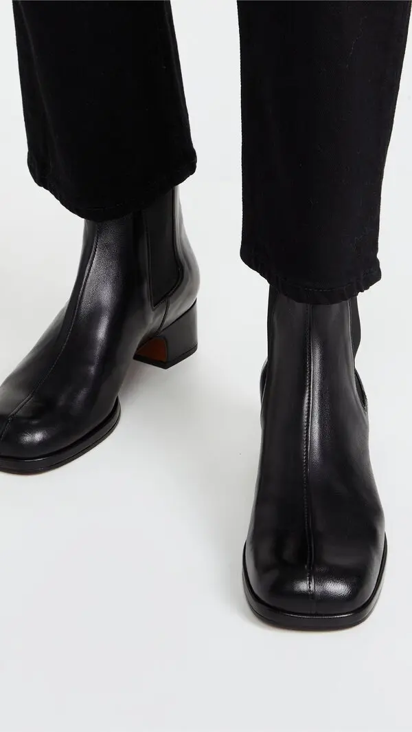 Manu Atelier Squared Toe Chelsea Boots