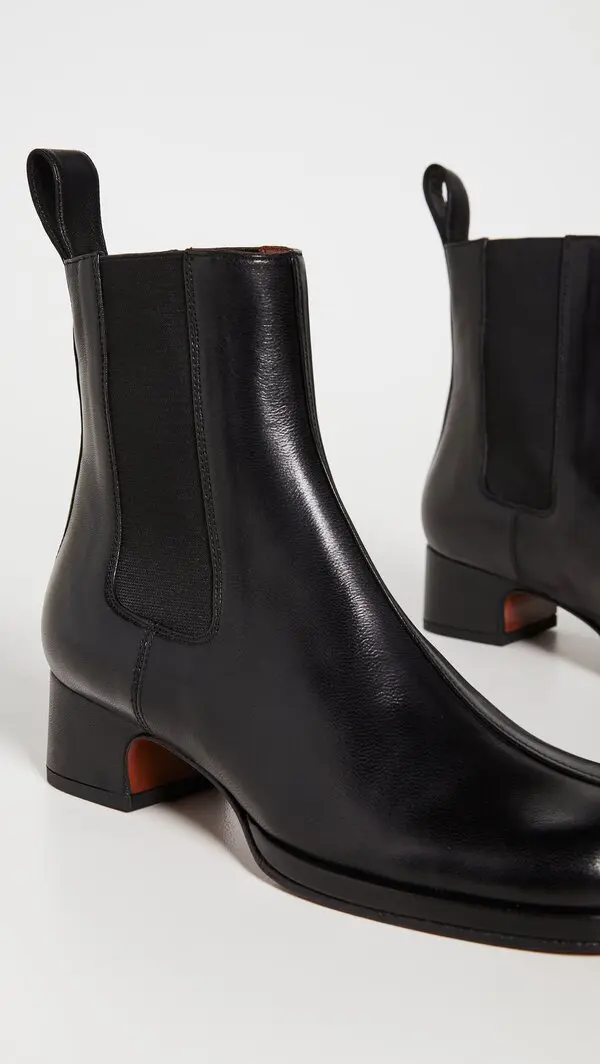 Manu Atelier Squared Toe Chelsea Boots