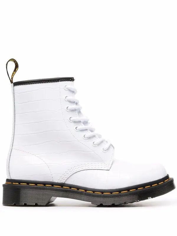 Dr. Martens 1460 Lace-up Boots - White