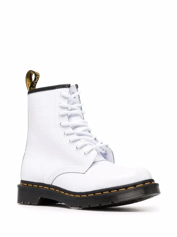 Dr. Martens 1460 Lace-up Boots - White