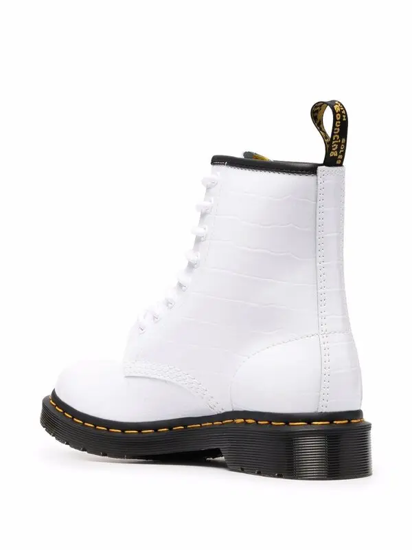 Dr. Martens 1460 Lace-up Boots - White