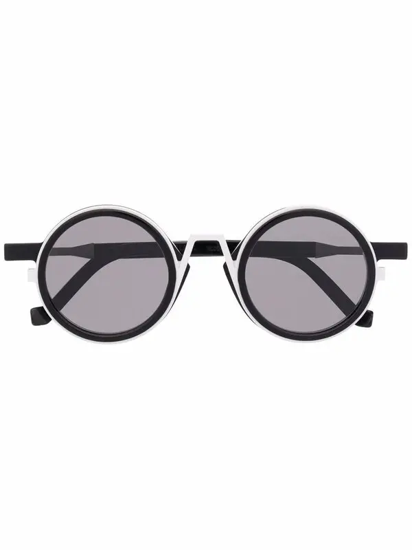 VAVA EYEWEAR Round Frame Sunglasses - Black