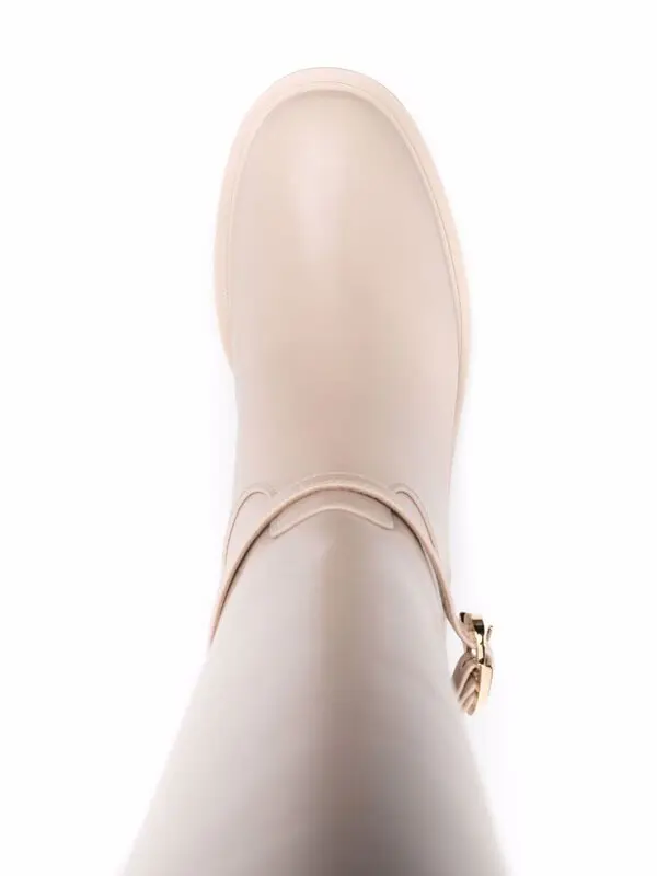 GIANVITO ROSSI Buckle-fastening Leather Boots