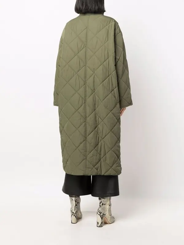 STAND STUDIO Recycled Polyester Quilted Coat