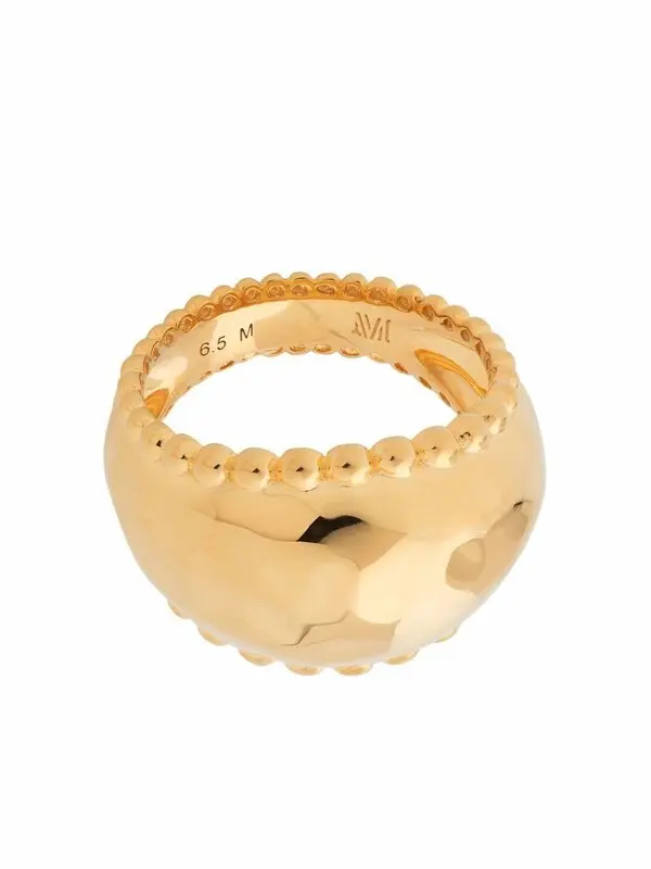 Monica Vinader Deia Beaded Ring - Gold