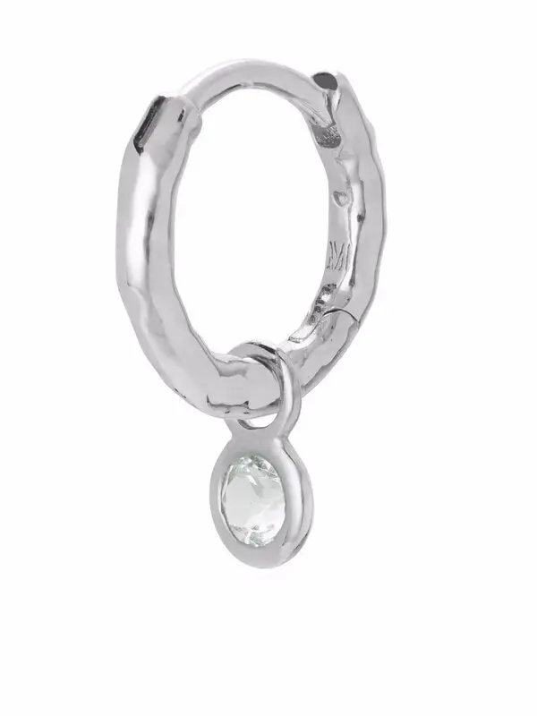 Monica Vinader Mini Gem Huggie Earrings