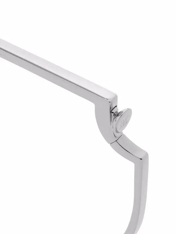 Monica Vinader Signature Skinny Bangle - Silver