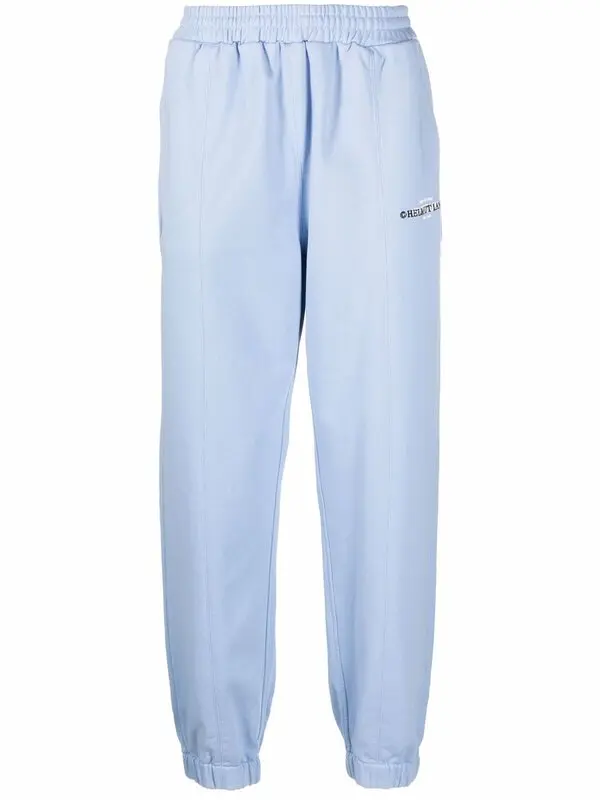 Helmut Lang Embroidered-logo Drawstring Trackpants