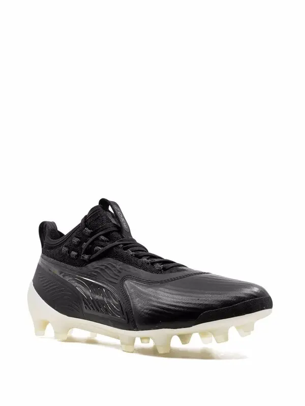 PUMA One 19.1 Firm Ground Artificial Sneakers - Black