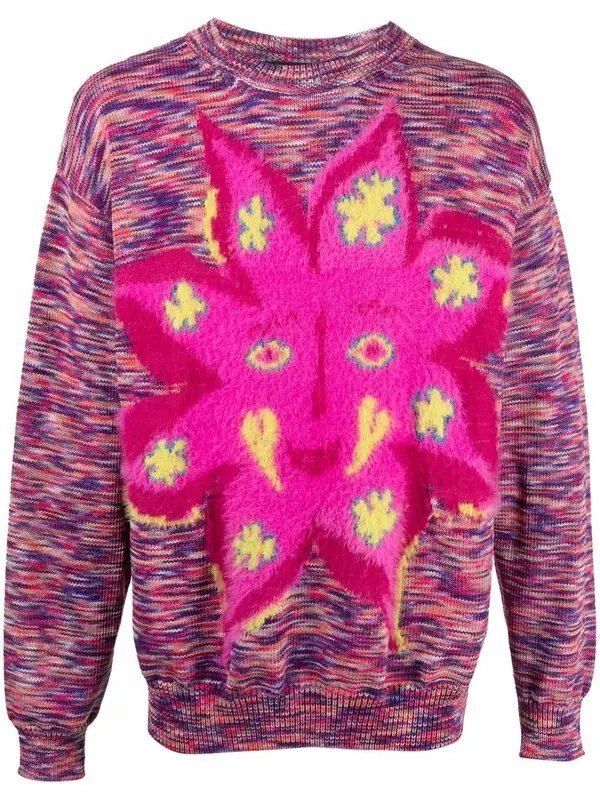 Stella McCartney X Ed Curtis Sun Marled Jumper - Pink