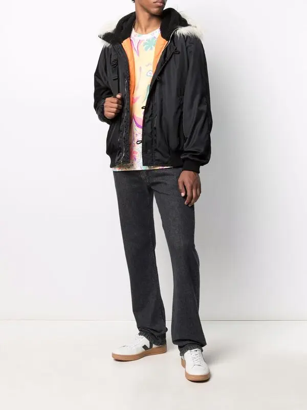Stella McCartney Logo-embroidered Hooded Jacket