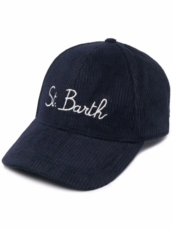 MC2 SAINT BARTH Embroidered Baseball Cap - Blue