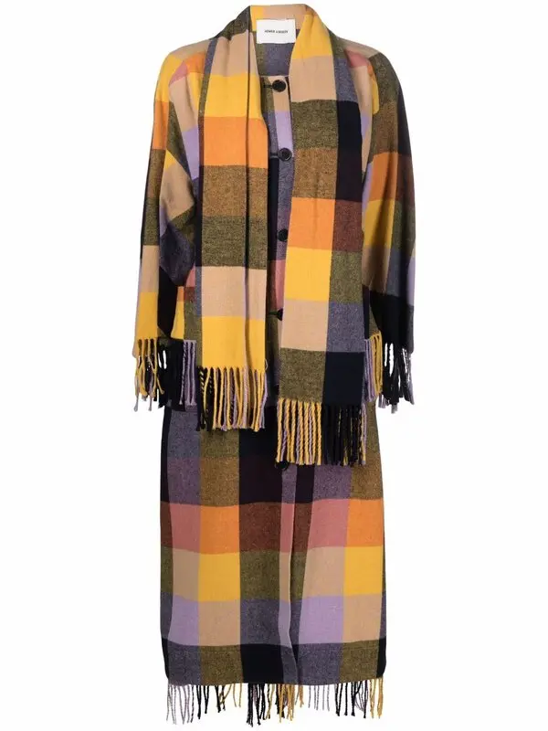 Henrik Vibskov Cassata' Dress Coat In Yellow - 10% Off | Editorialist