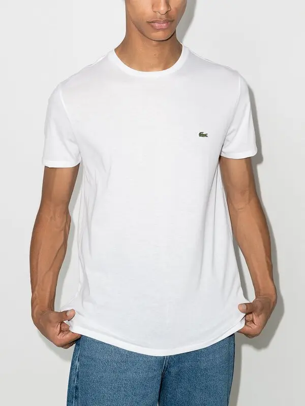 Lacoste Logo-patch T-shirt - White