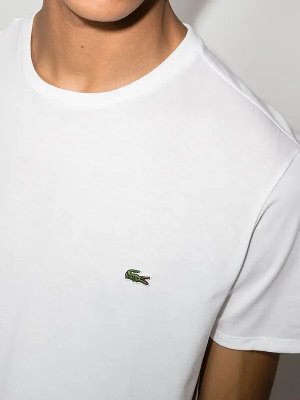 Lacoste Logo-patch T-shirt - White