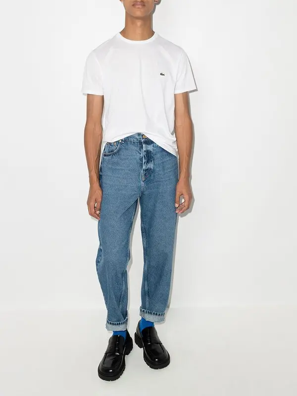 Lacoste Logo-patch T-shirt - White