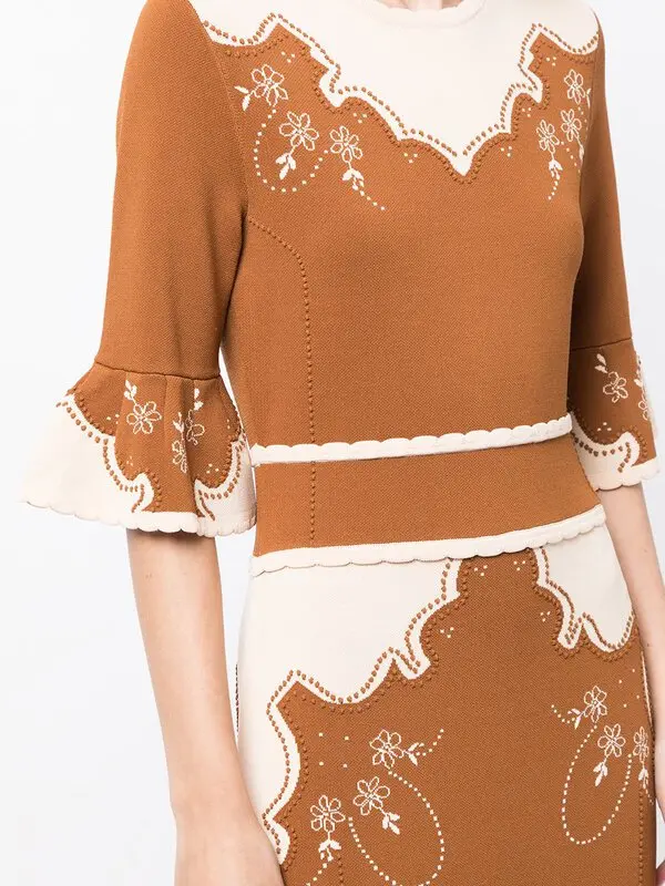 cream sweater midi dress Two Piece Cable Knit Sweater Midi Dress | Women's Dresses