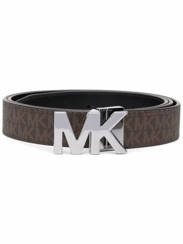 Michael Kors Monogram Belt - Brown