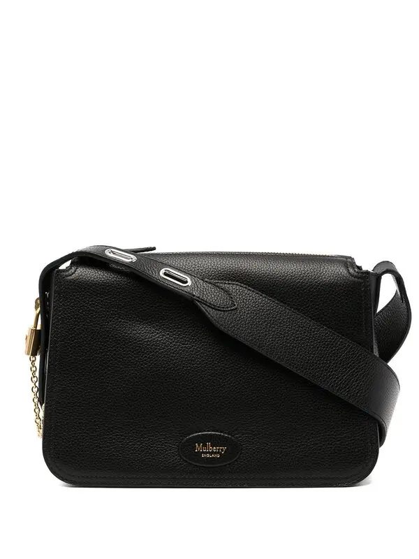 Mulberry Billie Leather Crossbody Bag - Black