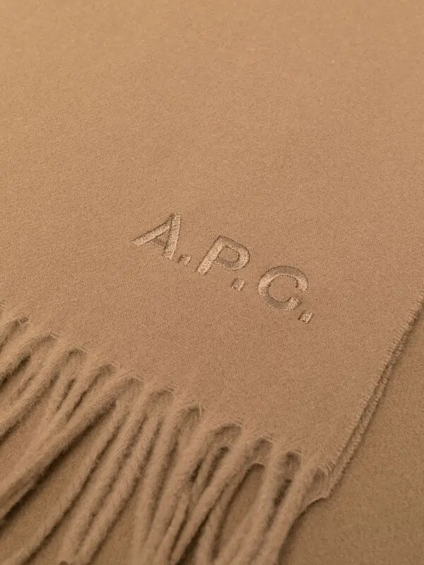 A.p.c. Fringe-hem Scarf