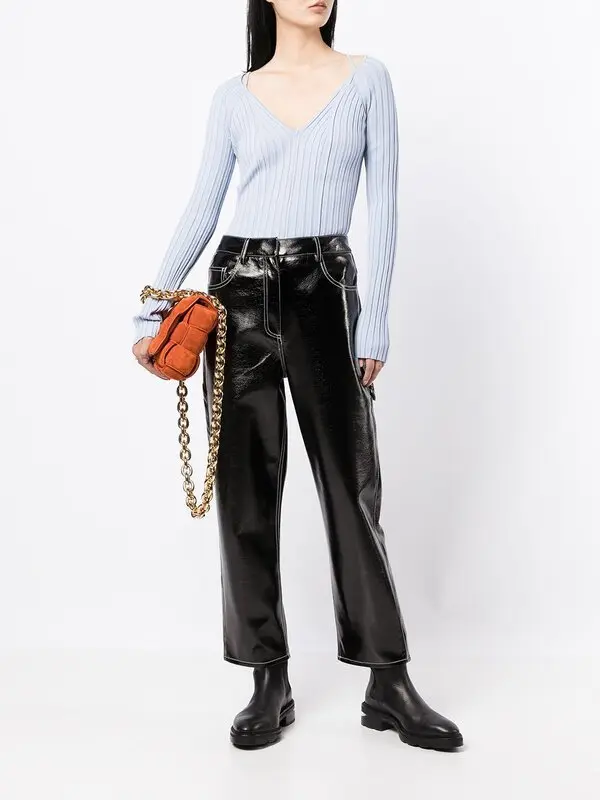 Proenza Schouler White Label Rib Knit Top