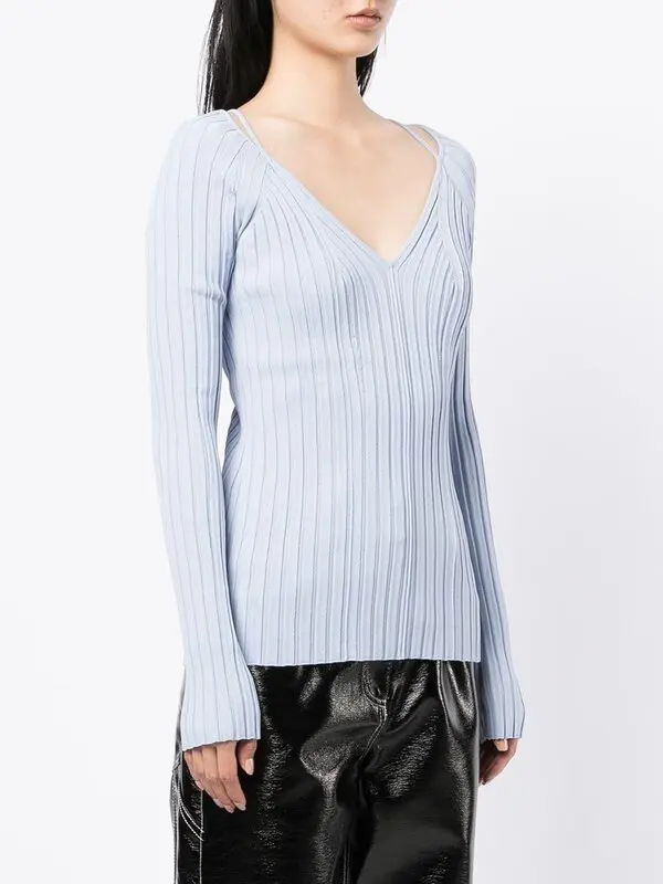 Proenza Schouler White Label Rib Knit Top