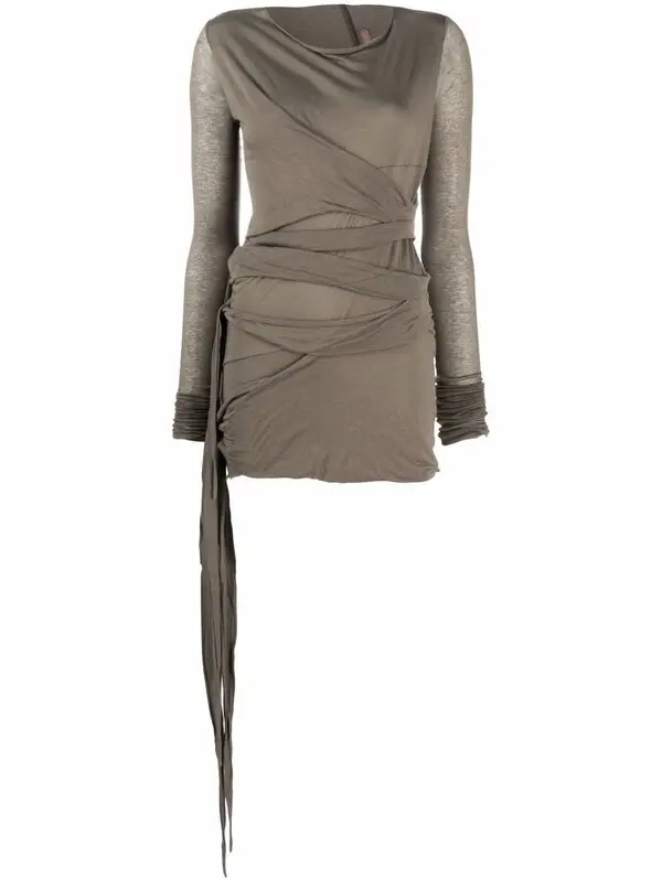 chinese dress ladies Rick Owens Lilies Long Jersey Dress main image 1