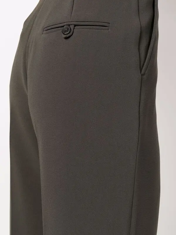 Alberto Biani Straight Leg Trousers - Green