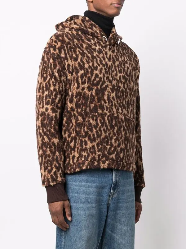 Amiri All-over Leopard-print Hoodie