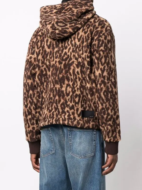 Amiri All-over Leopard-print Hoodie