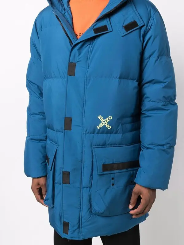 Kenzo Padded Hooded Coat