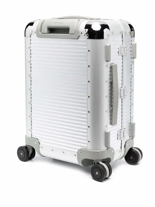 FPM MILANO Bank S Spinner 53 Cabin Suitcase - Silver