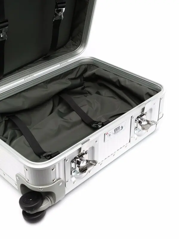FPM MILANO Bank S Spinner 53 Cabin Suitcase - Silver